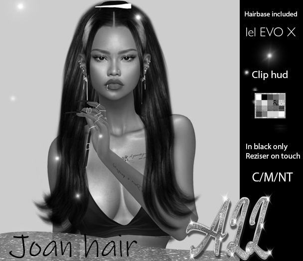 Second Life Marketplace Joan Hair [all Hair] Demo